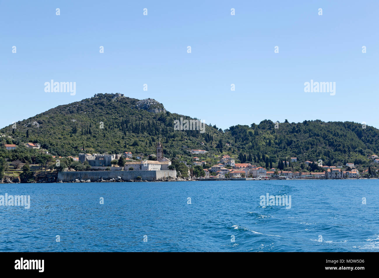 Lopud Island, Elephite Islands, Dalmatia, Croatia Stock Photo - Alamy