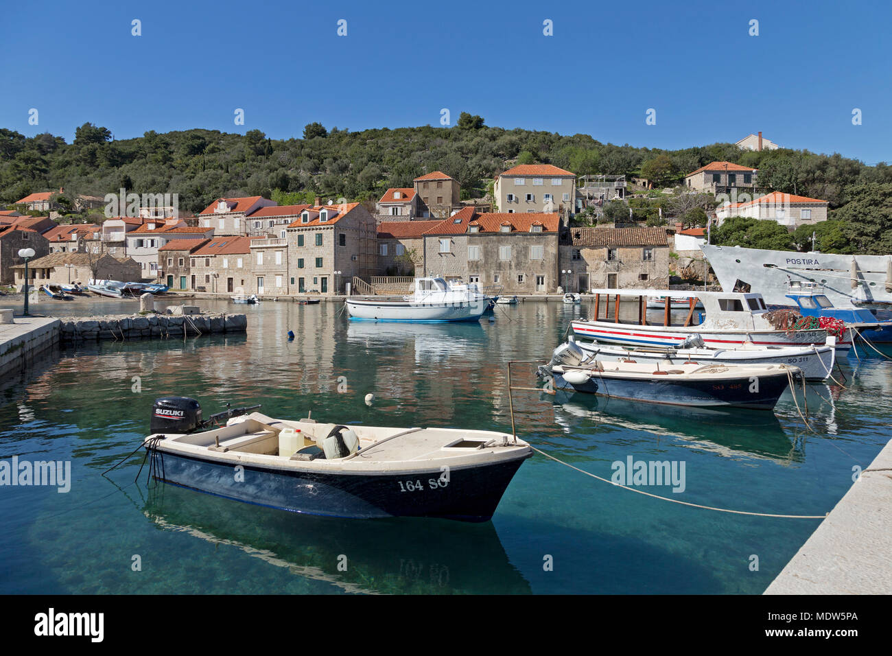 Elaphite islands hi-res stock photography and images - Alamy