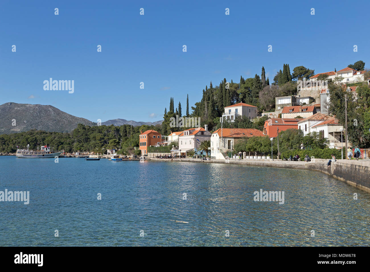 Elaphite islands hi-res stock photography and images - Alamy