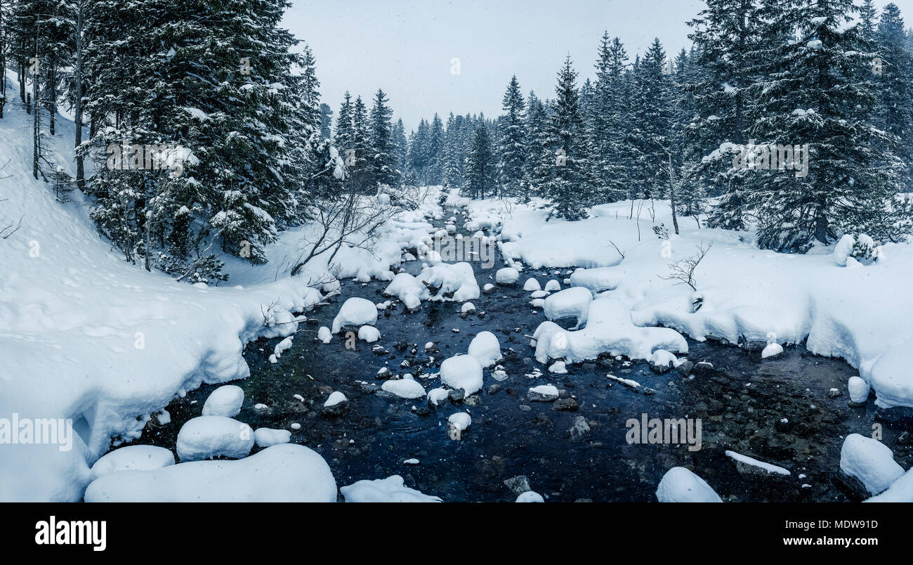 Snow in zakopane winter hi-res stock photography and images - Alamy