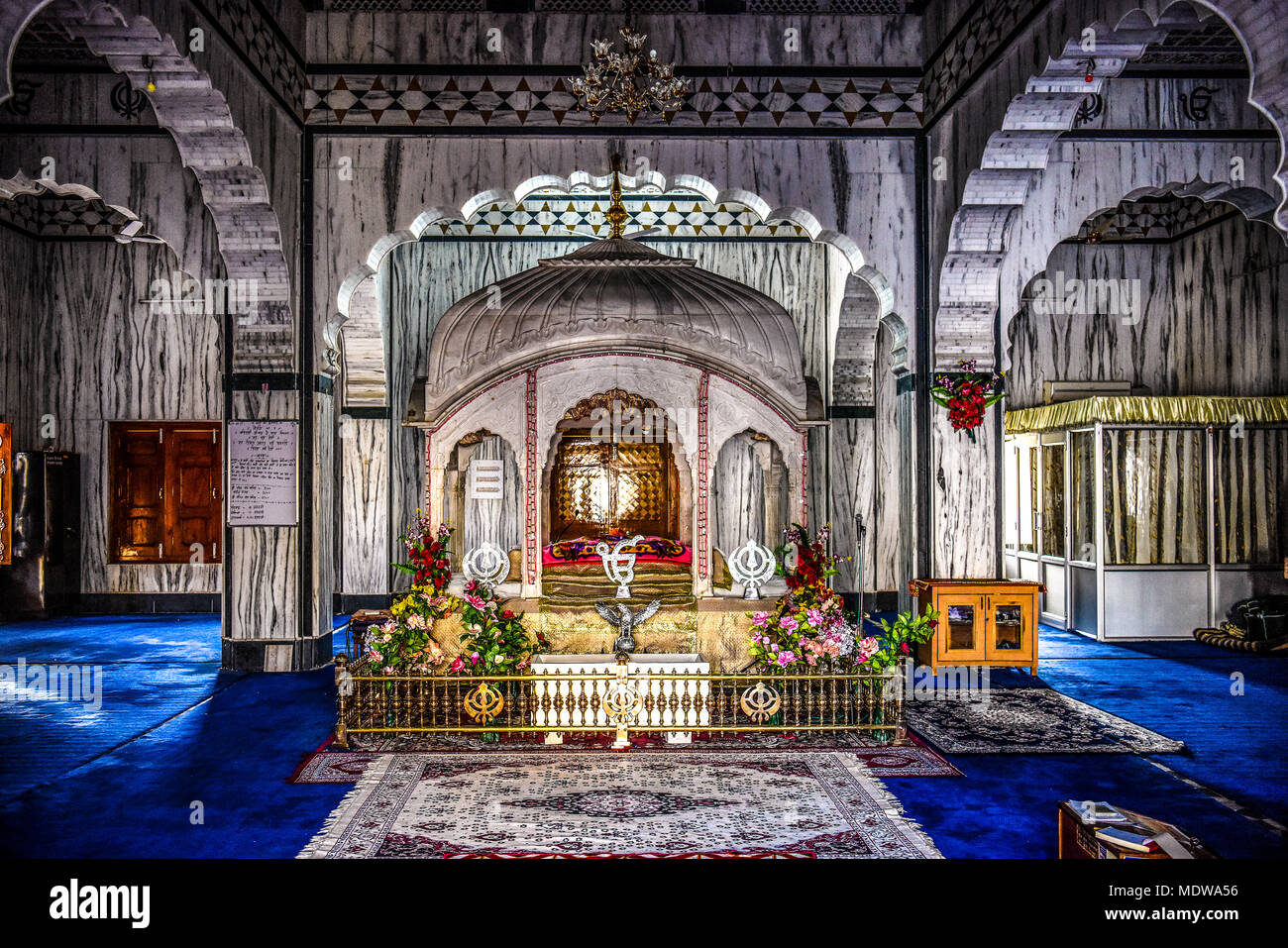 INDIA RAJASTHAN Pushkar. Gurudwara Singh Sabha, Sikh Temple Stock Photo ...