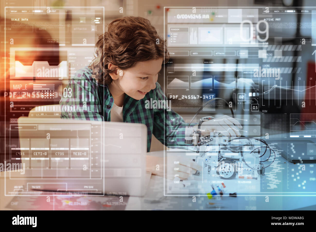 School clever hi-res stock photography and images - Alamy