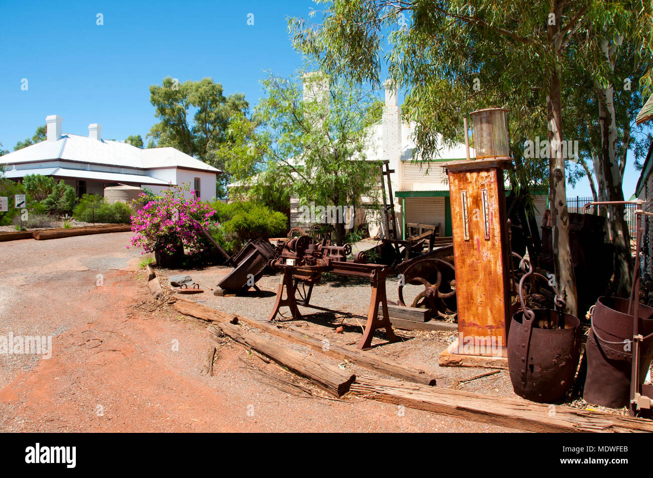 Historic Hoover House - Leonora - Australia Stock Photo - Alamy