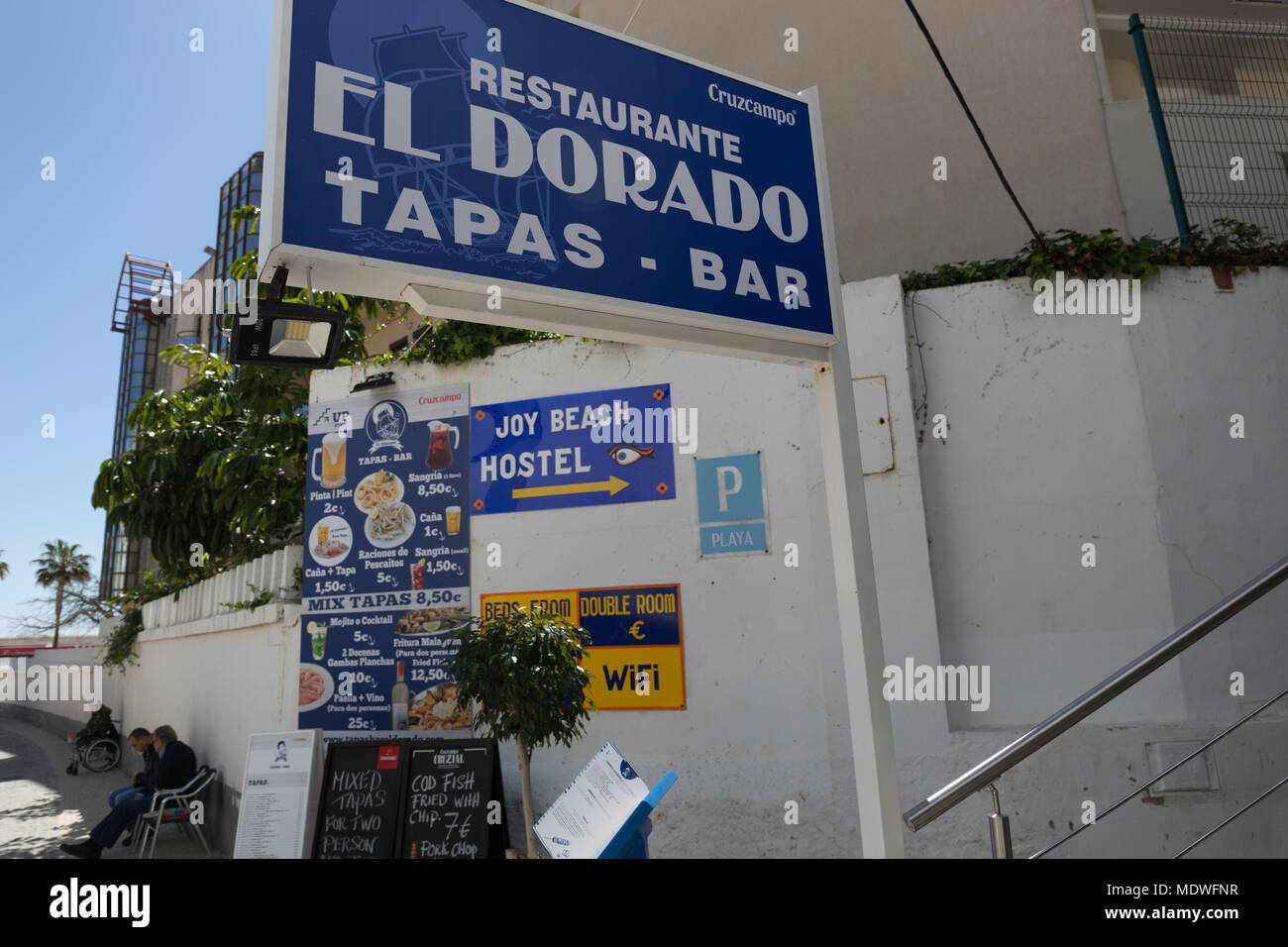 Restaurante El Dorado Stock Photo - Alamy