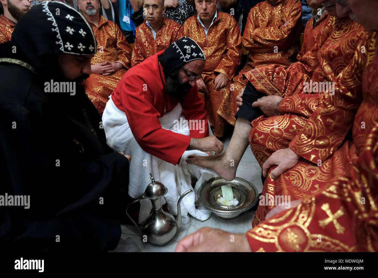 Foot Washing Ceremony High Resolution Stock Photography and Images - Alamy