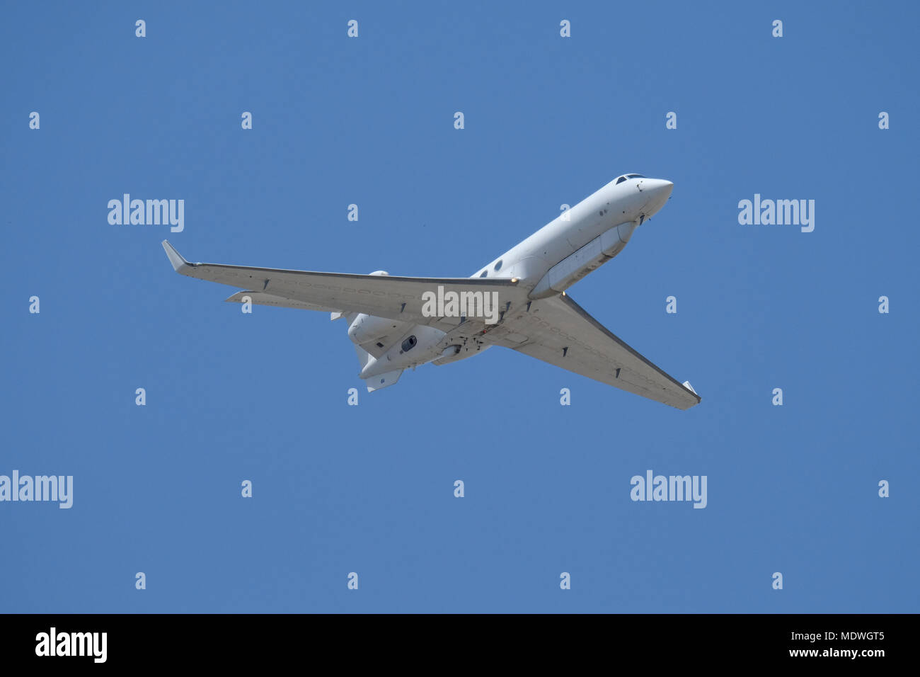 A Gulfstream G550 SEMA (Special Electronic Missions) aircraft used for ...