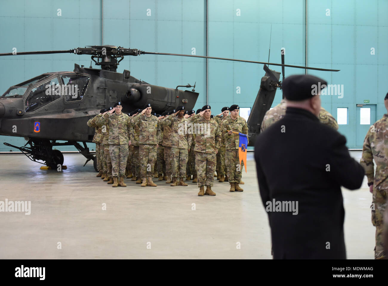 ANSBACH, Germany – Col. Kenneth Cole, 12th Combat Aviation Brigade (CAB ...