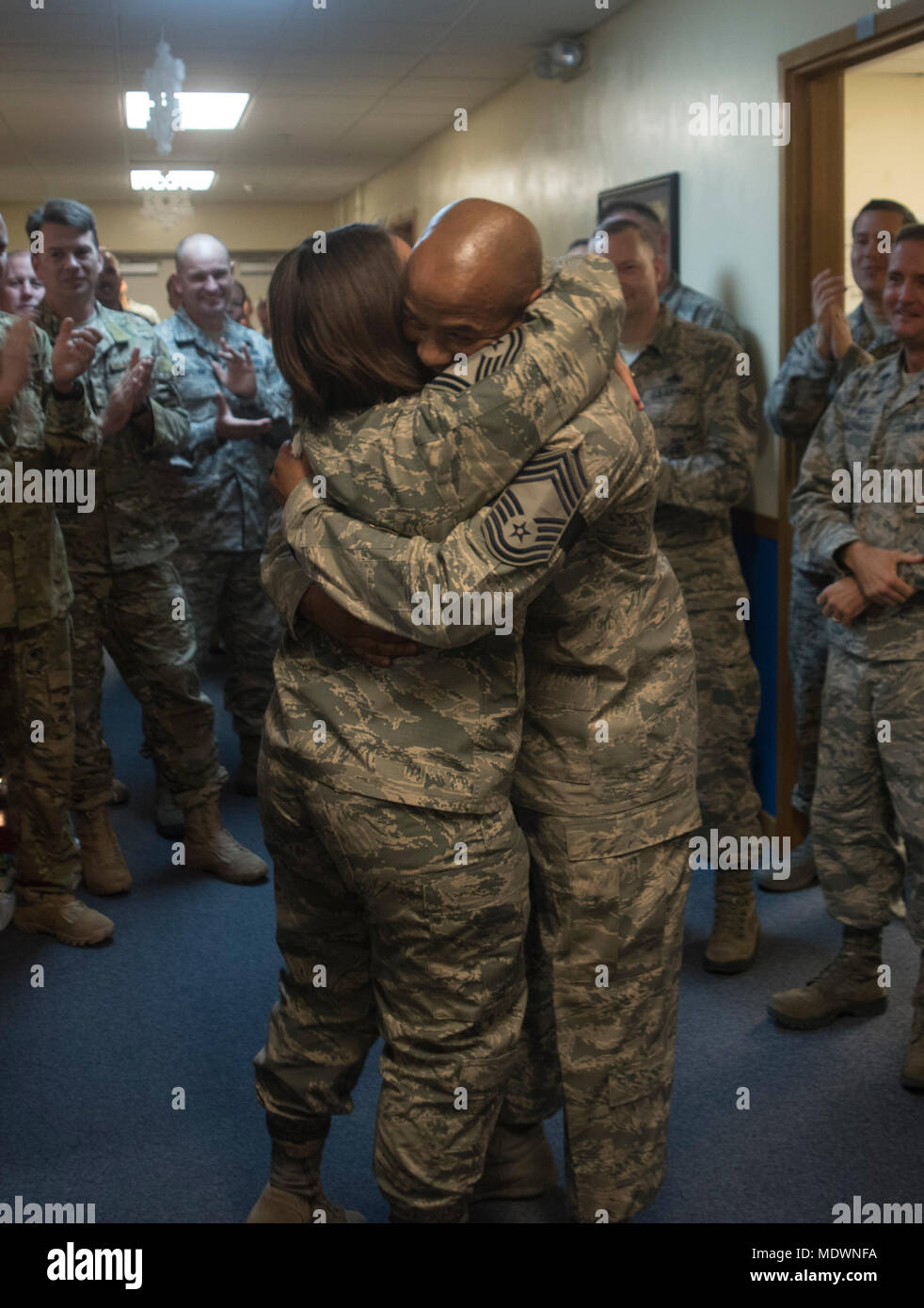 U.S. Air Force Senior Master Sgt. Demetrius Jones, 18th Communications ...