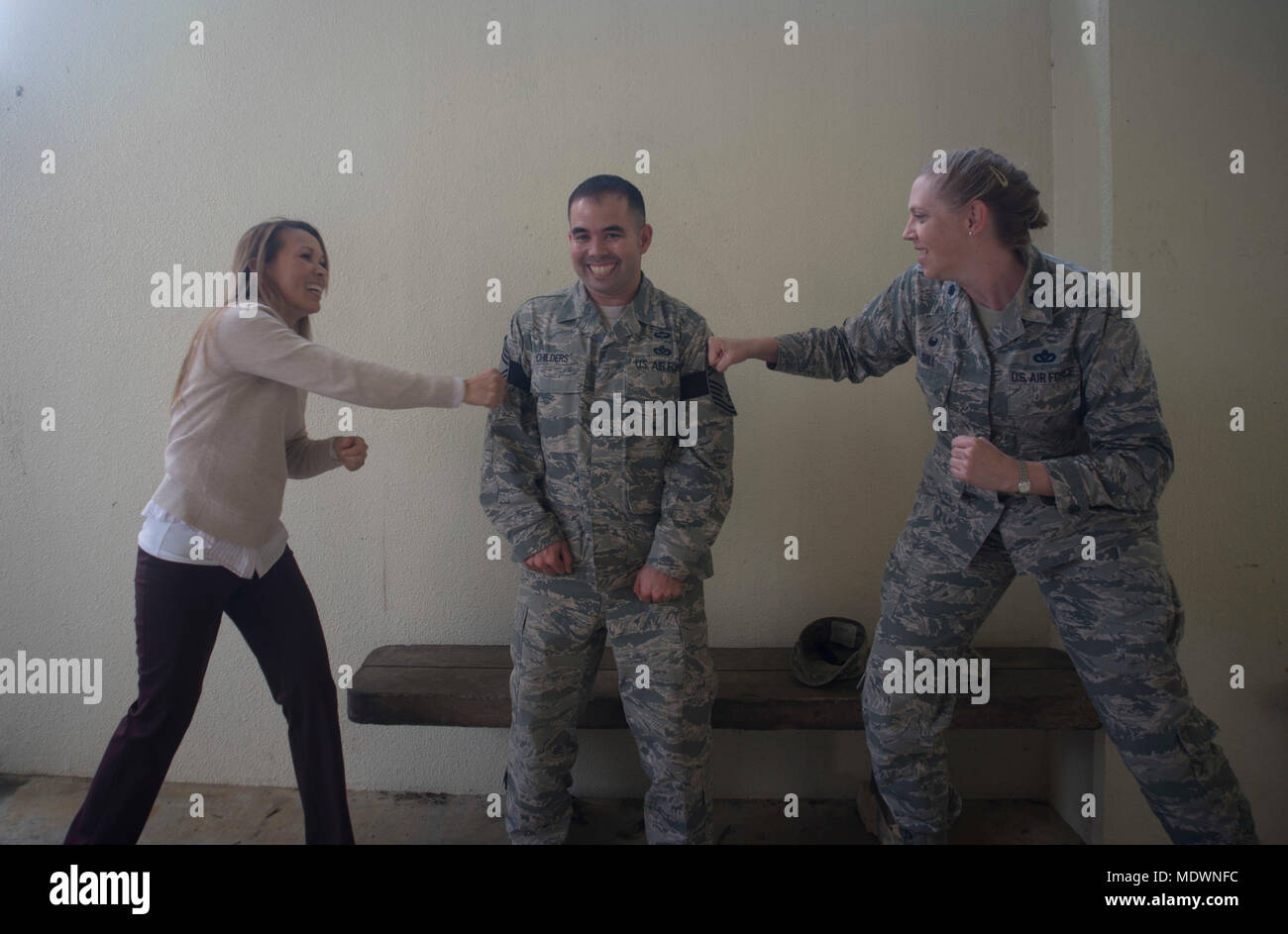 U.S. Air Force Senior Master Sgt. Tommy Childers, 718th Civil Engineer ...