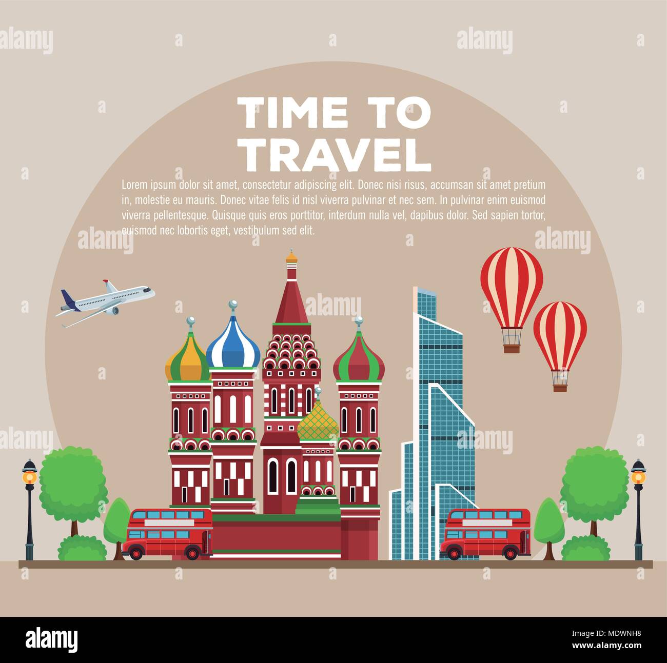 Time to travel infographic Stock Vector Image & Art - Alamy