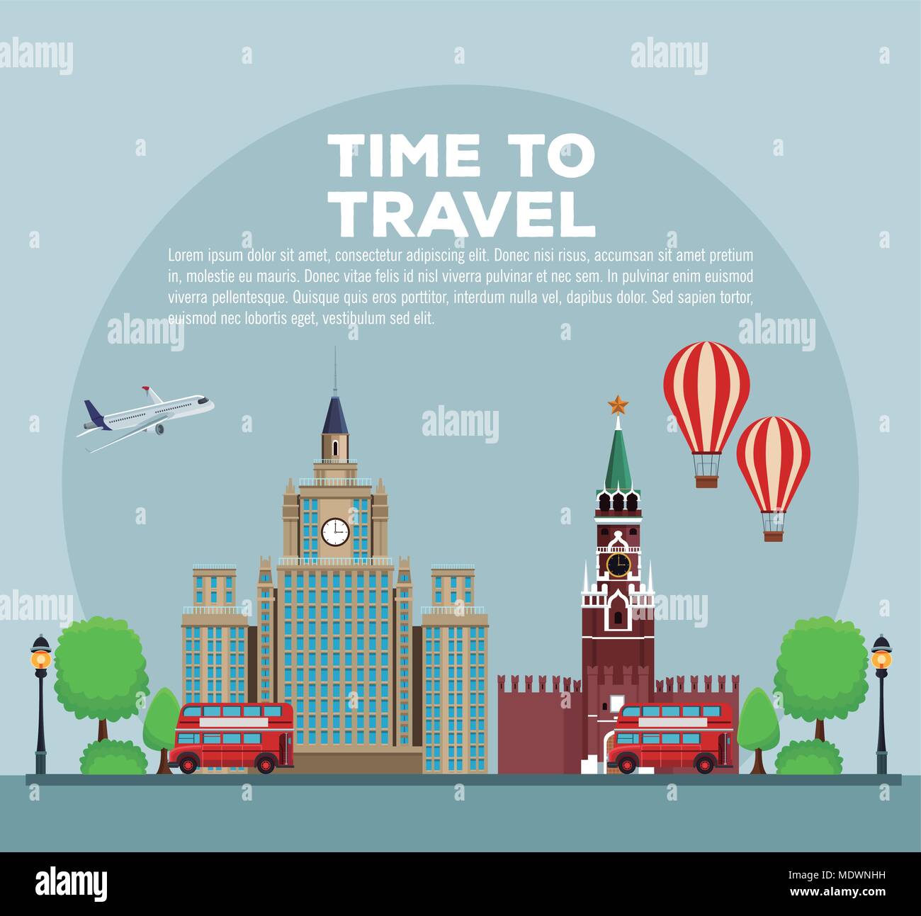 Time to travel infographic Stock Vector Image & Art - Alamy