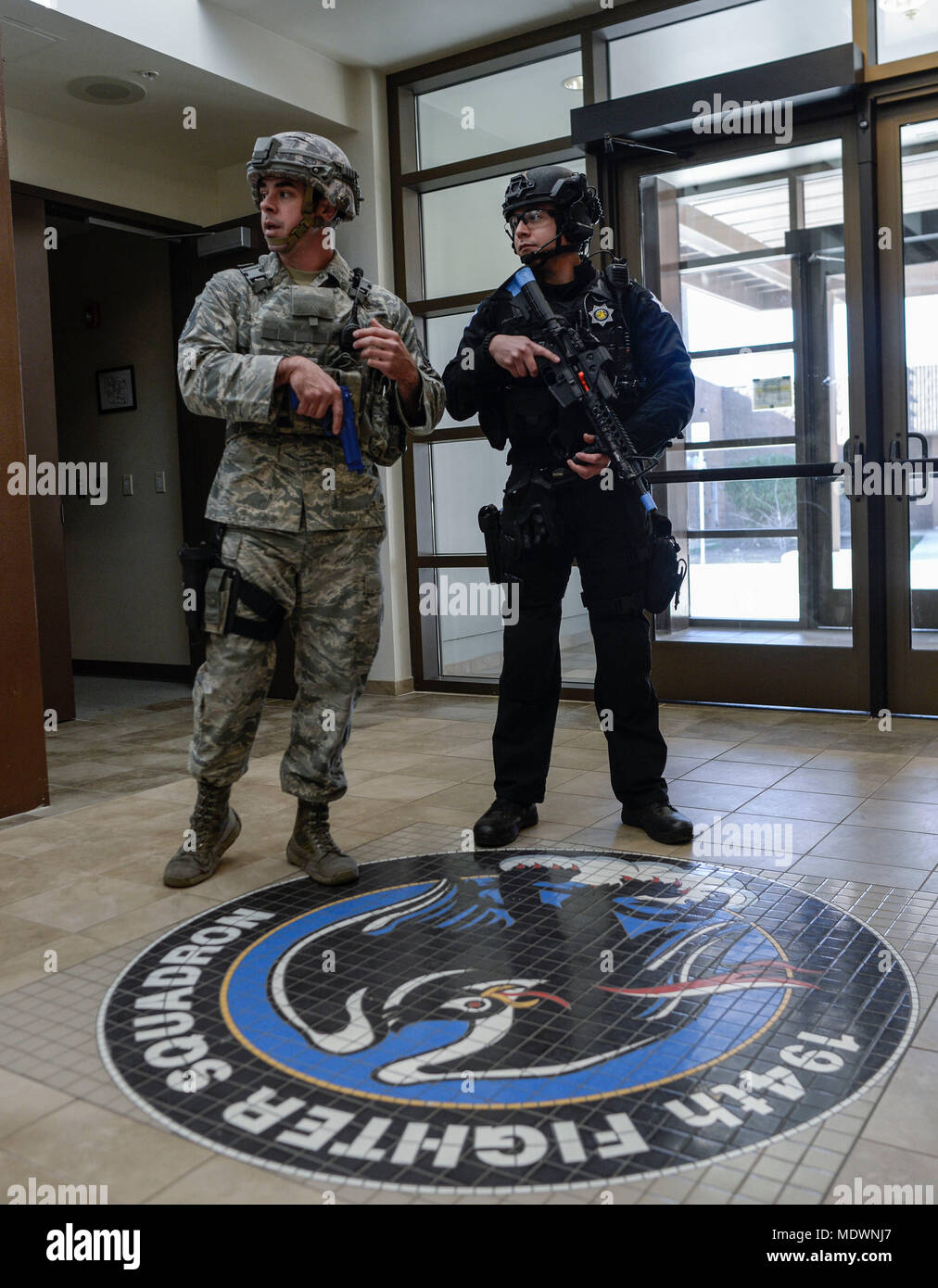 U.S. Air Force Tech. Sgt. Michael Sweeney, 144th Security Forces ...