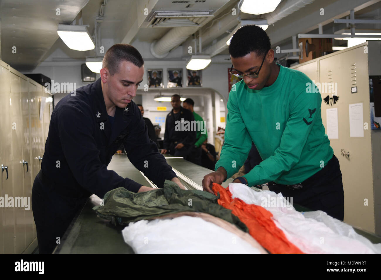 171206-N-AD499-2077 ARABIAN GULF (Dec. 6, 2017) Aircrew Survival ...