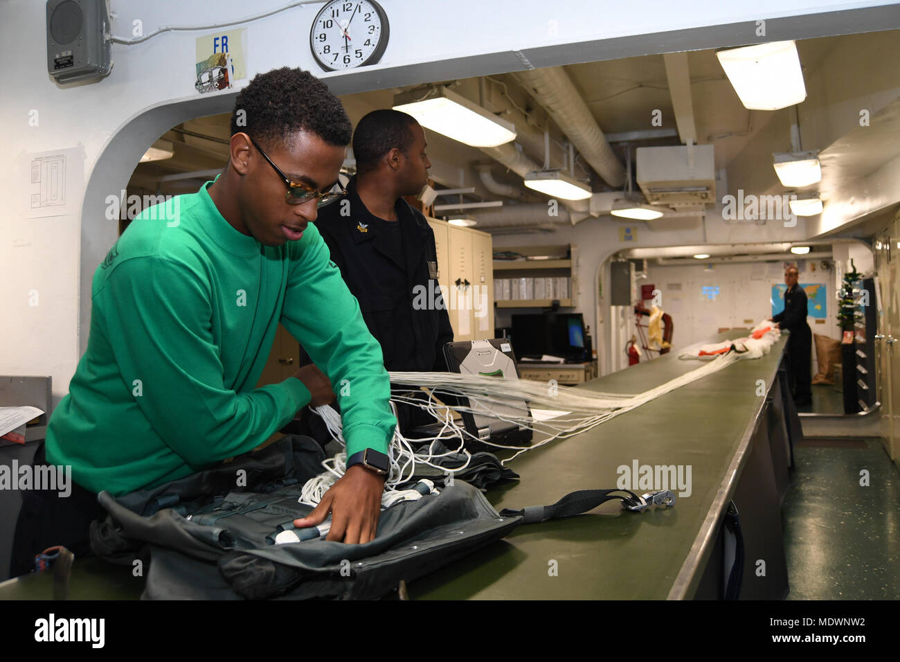 171206-N-AD499-2029 ARABIAN GULF (Dec. 6, 2017) Aircrew Survival ...