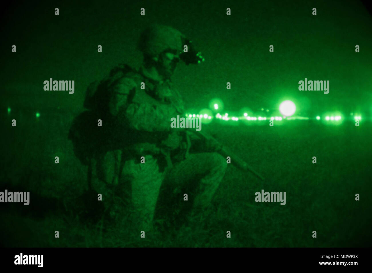 Night vision footage u s air hi-res stock photography and images - Alamy