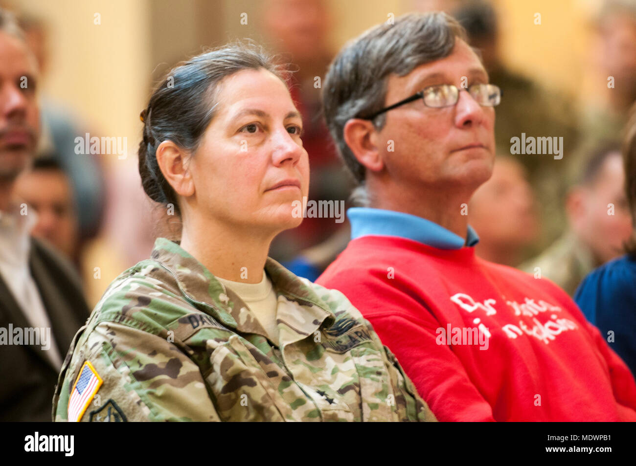 Maj. Gen. Jody Daniels, Chief of Staff, U.S. Forces Command, and her ...