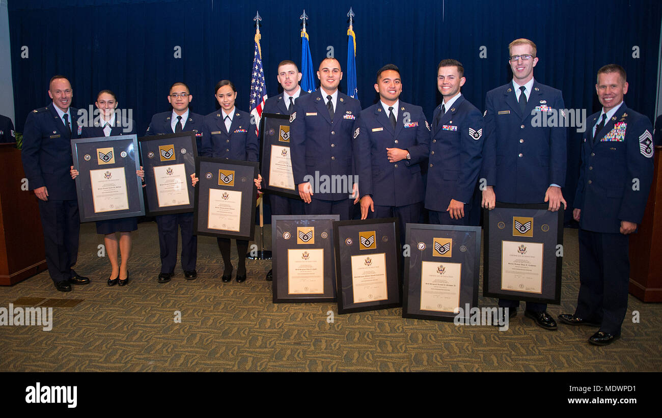 Eight enlisted members include Staff Sergeant Raylee D. Phillips, 61MDS ...