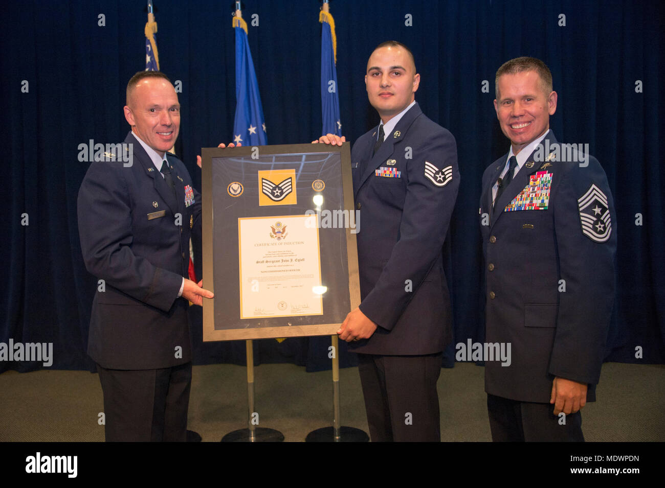 Eight enlisted members include Staff Sergeant Raylee D. Phillips, 61MDS ...