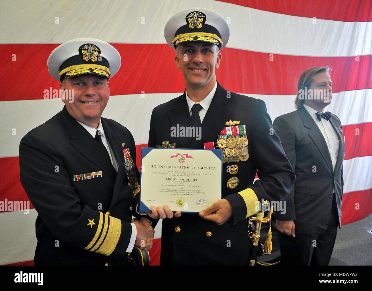 Commander of expeditionary strike group esg 3 hi-res stock photography ...