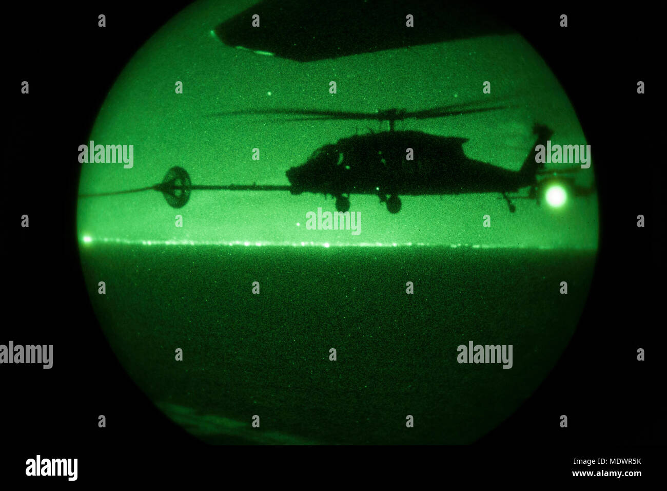 A U.S. Army MH-60 Black Hawk with the 160th Special Operations Aviation ...