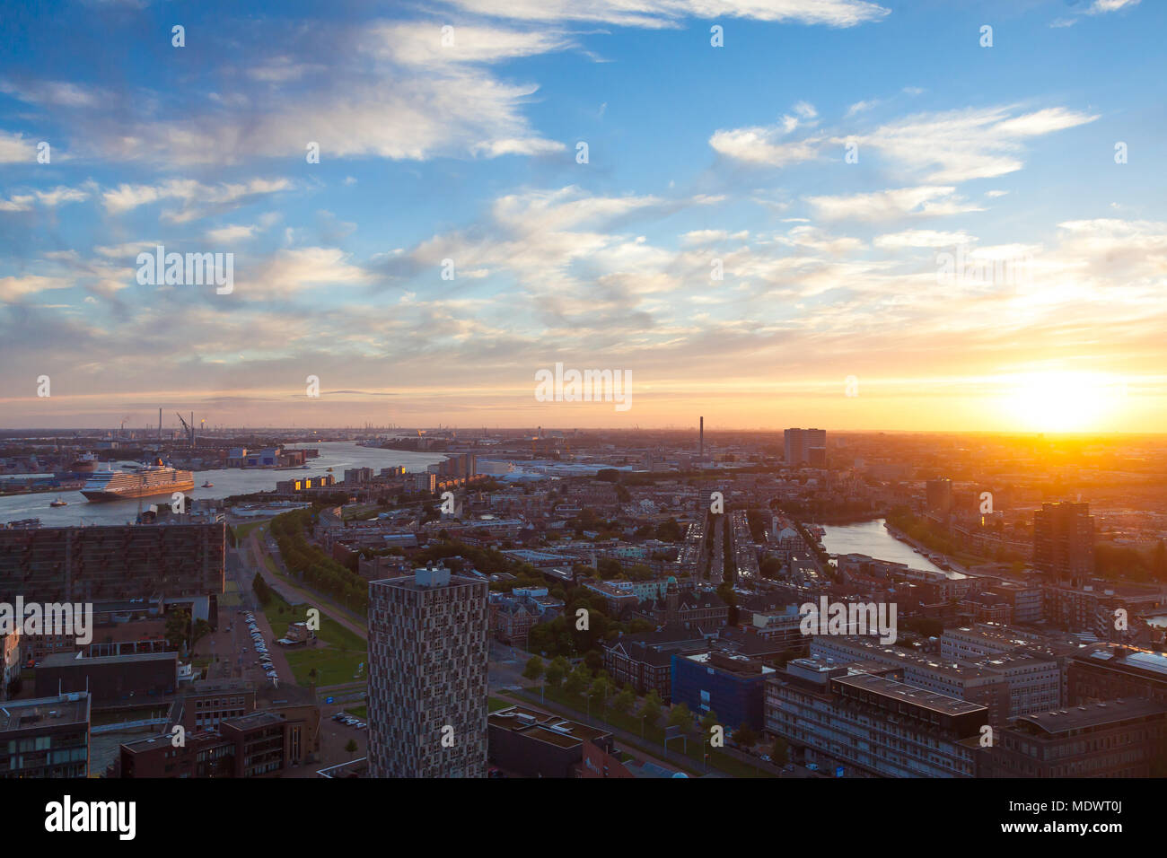 Ferry exit port Stock Photo - Alamy