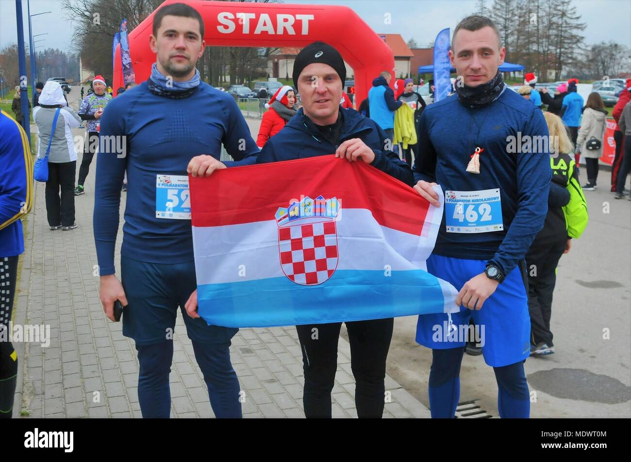 Croatian "Volcano" Battery soldiers, assigned to the Battle Group ...