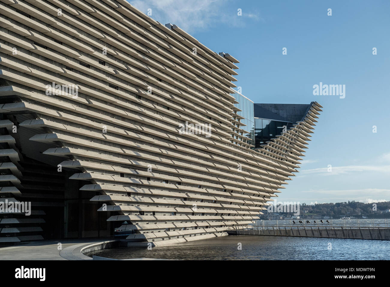Dundee, Scotland 16th April 2018 V&A Museum of Design, Dundee in ...