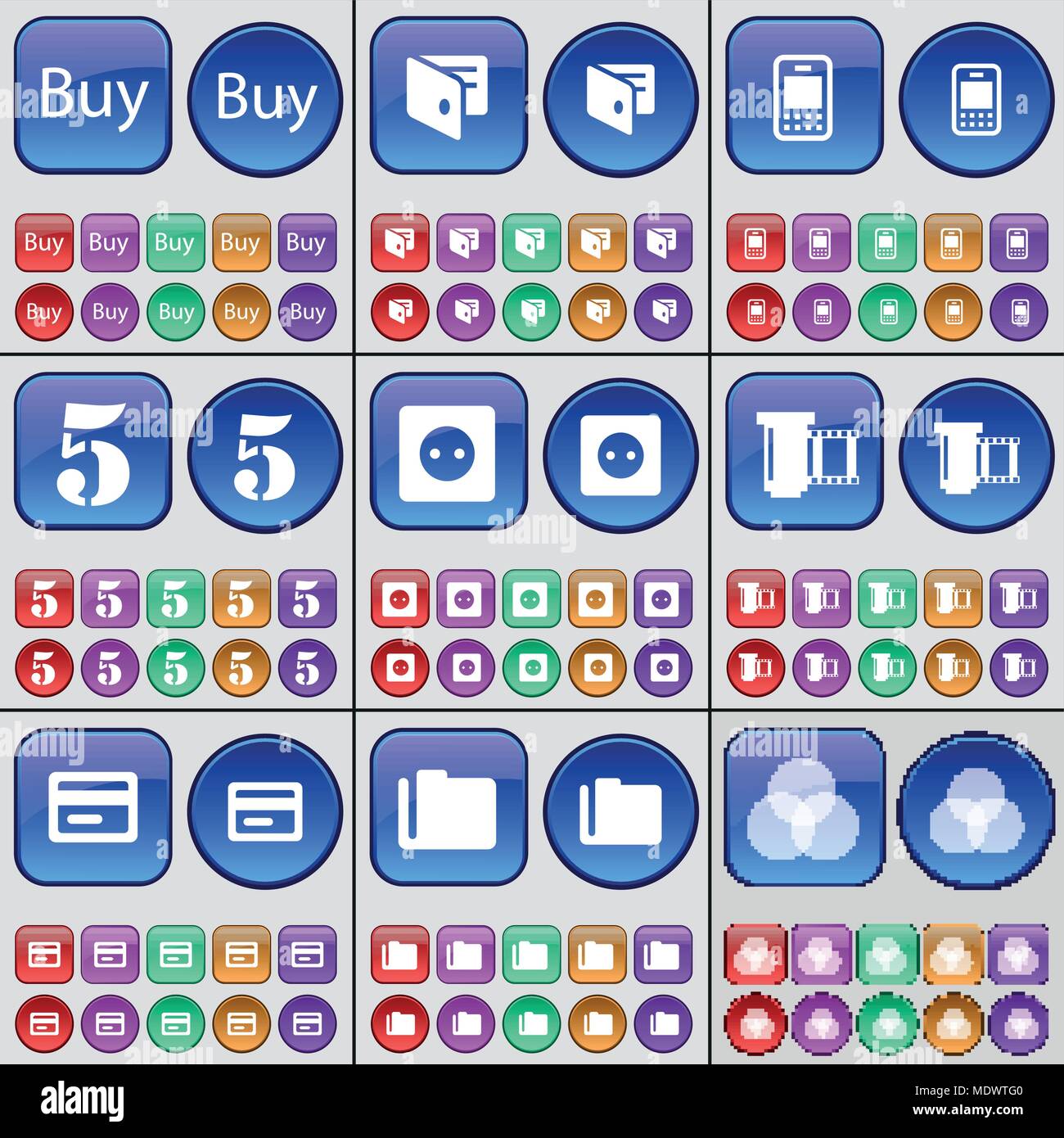 Buy, Wallet, Mobile phone, Five, Socket, Negative films, Credit card ...