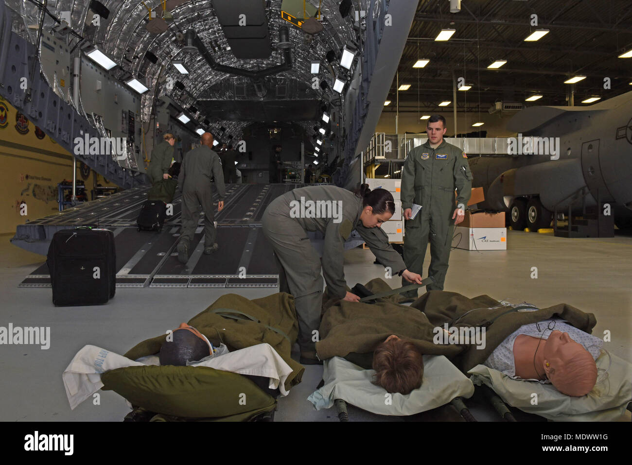 Senior Airman Sara Sokol, from the 86th Aeromedical Evacuation Squadron ...