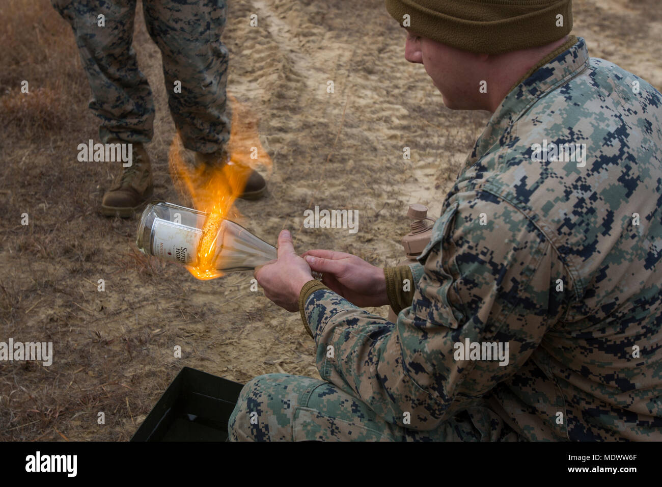 Detonating a charge hi-res stock photography and images - Alamy