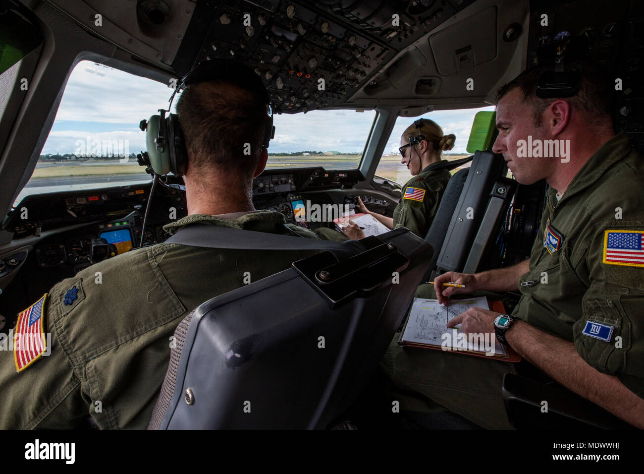 U.S. Air Force Lt. Col. Michael F. Capodicasa, front, 78th Air ...