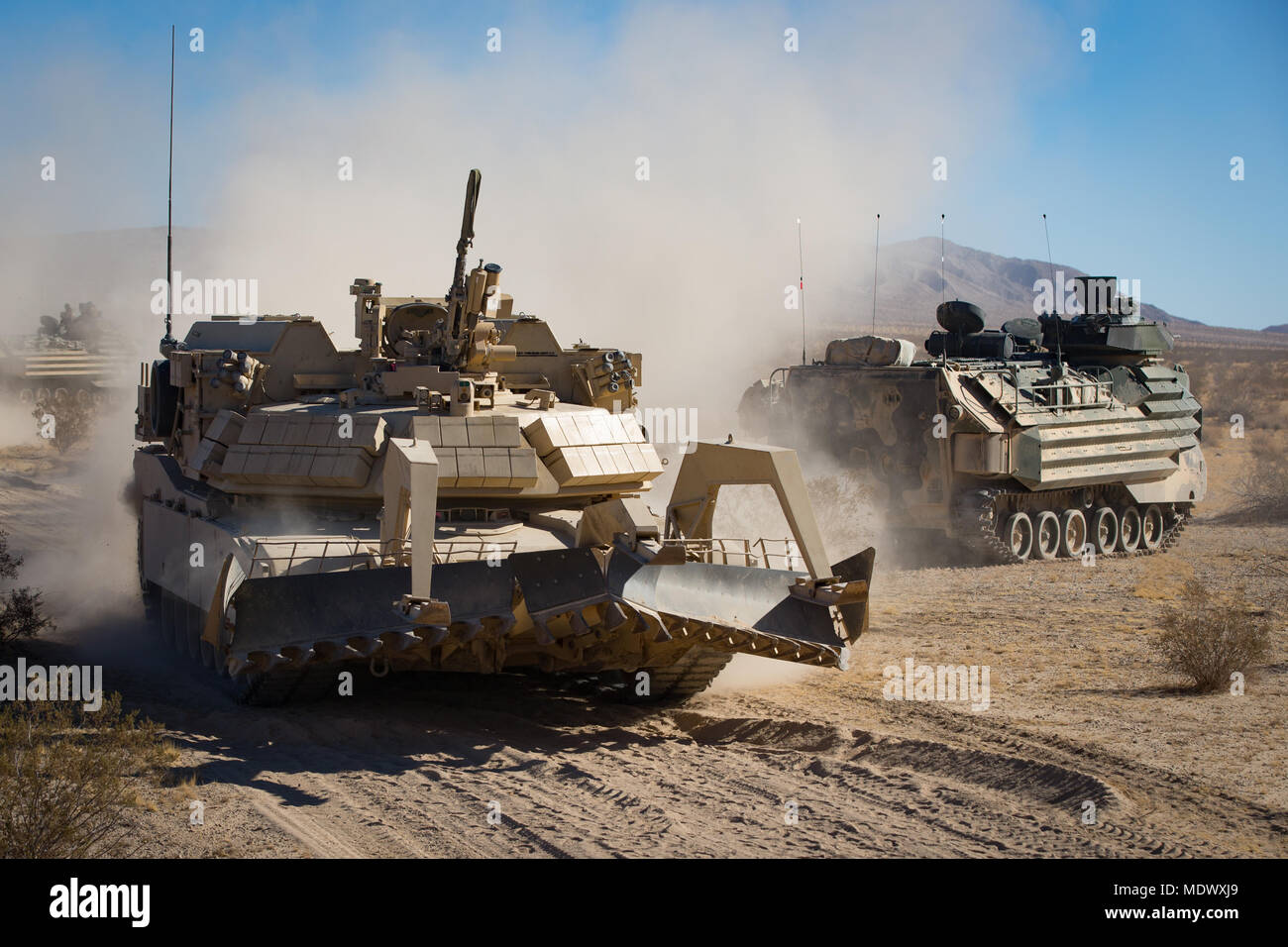 M1 assault breacher vehicle hi-res stock photography and images - Alamy