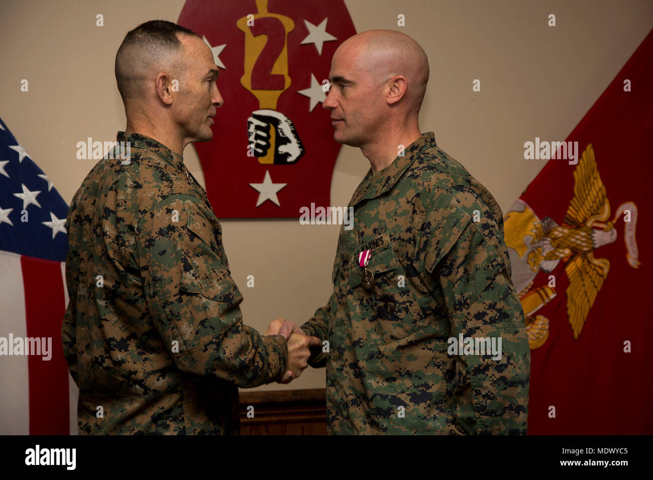 U.S. Marine Corps Maj. Gen. John K. Love, commanding general, 2nd ...
