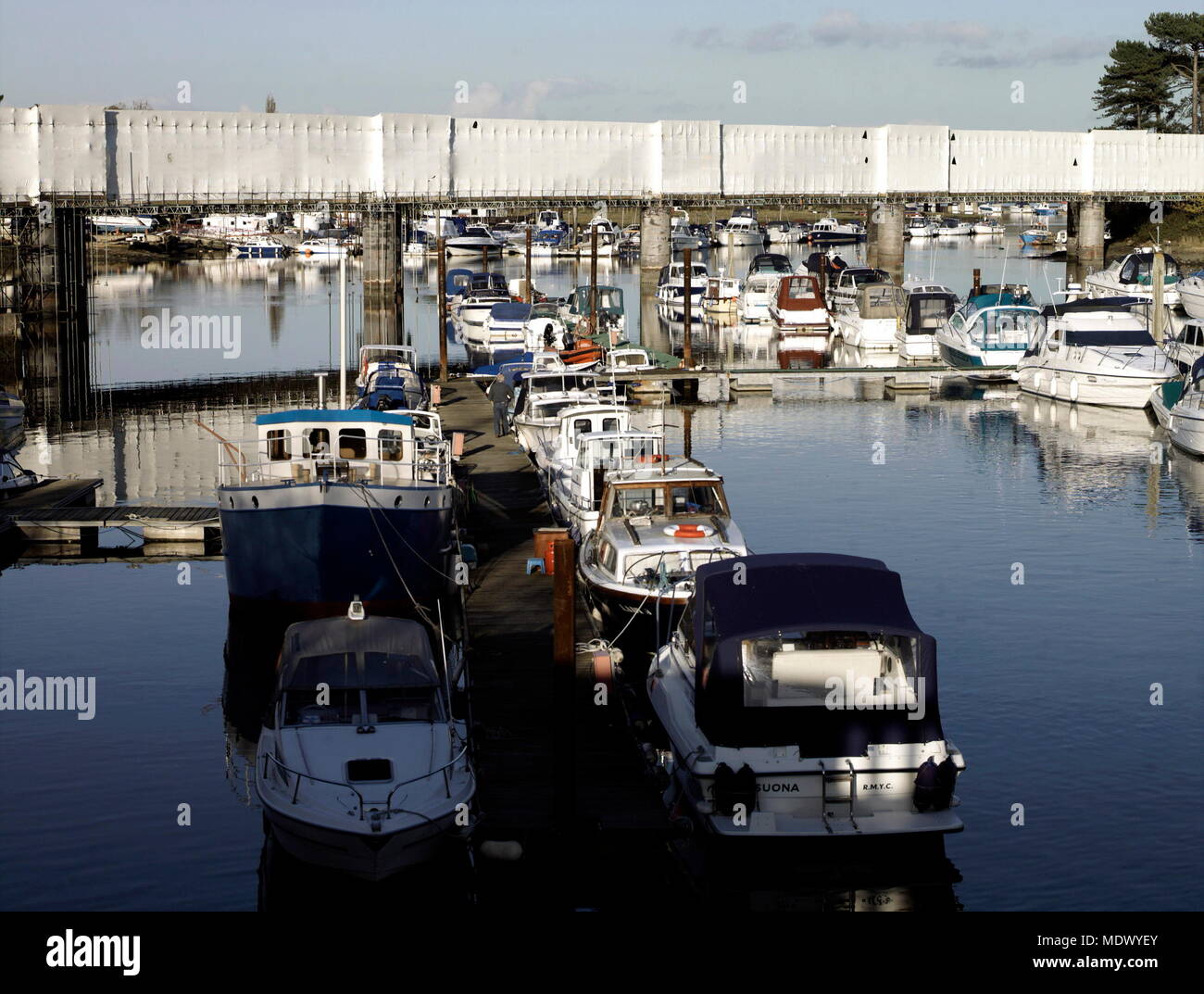 Hamble river rail hi-res stock photography and images - Alamy