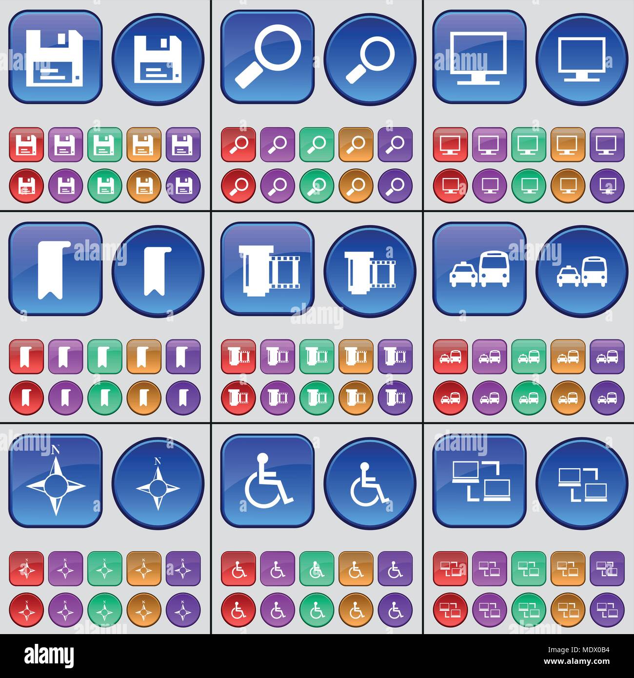 Negative glass disk hi-res stock photography and images - Alamy