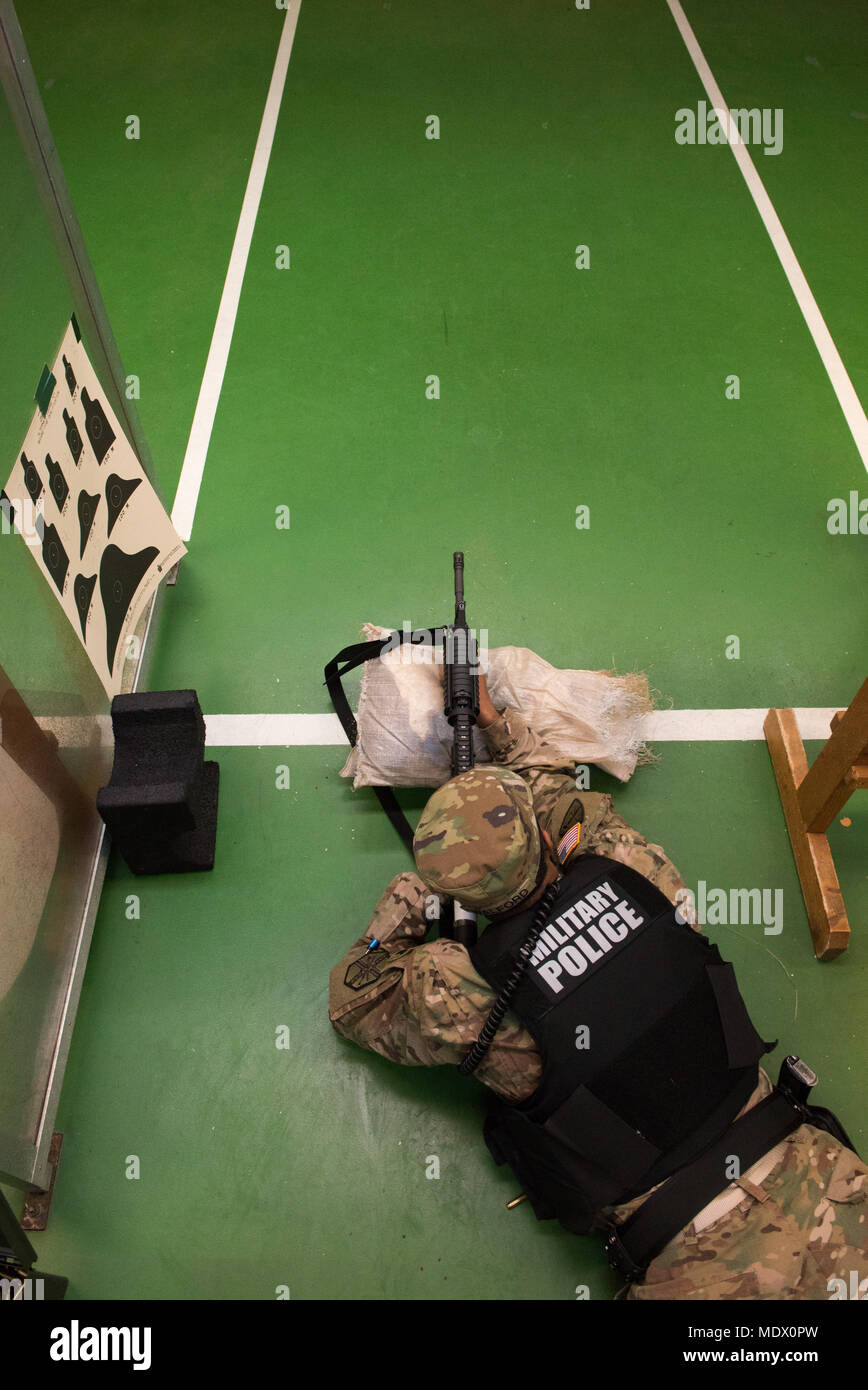 U.S. Army Sgt. Kourtney Walford, assigned to U.S. Army Garrison Benelux ...
