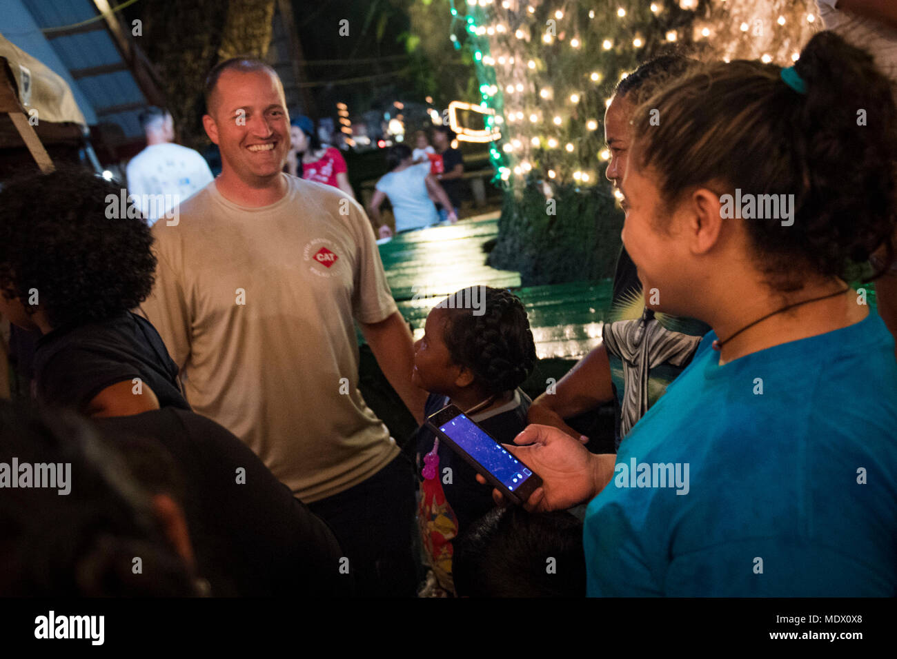 U.S. Navy Steel Worker 2nd Class Mathew Long, assigned to Naval Mobile ...