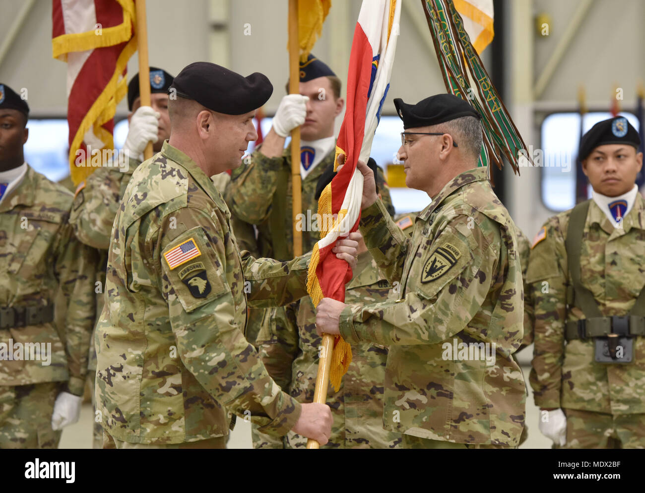Gen. Curtis M. Scaparotti, right, United States European Command (EUCOM ...