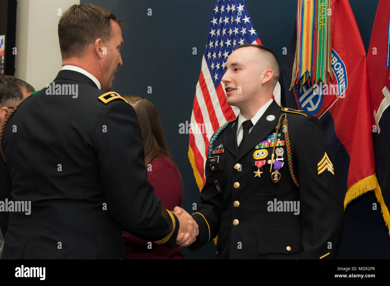 Army Maj. Gen. Erik Kurilla the Commanding General of the 82nd Airborne ...