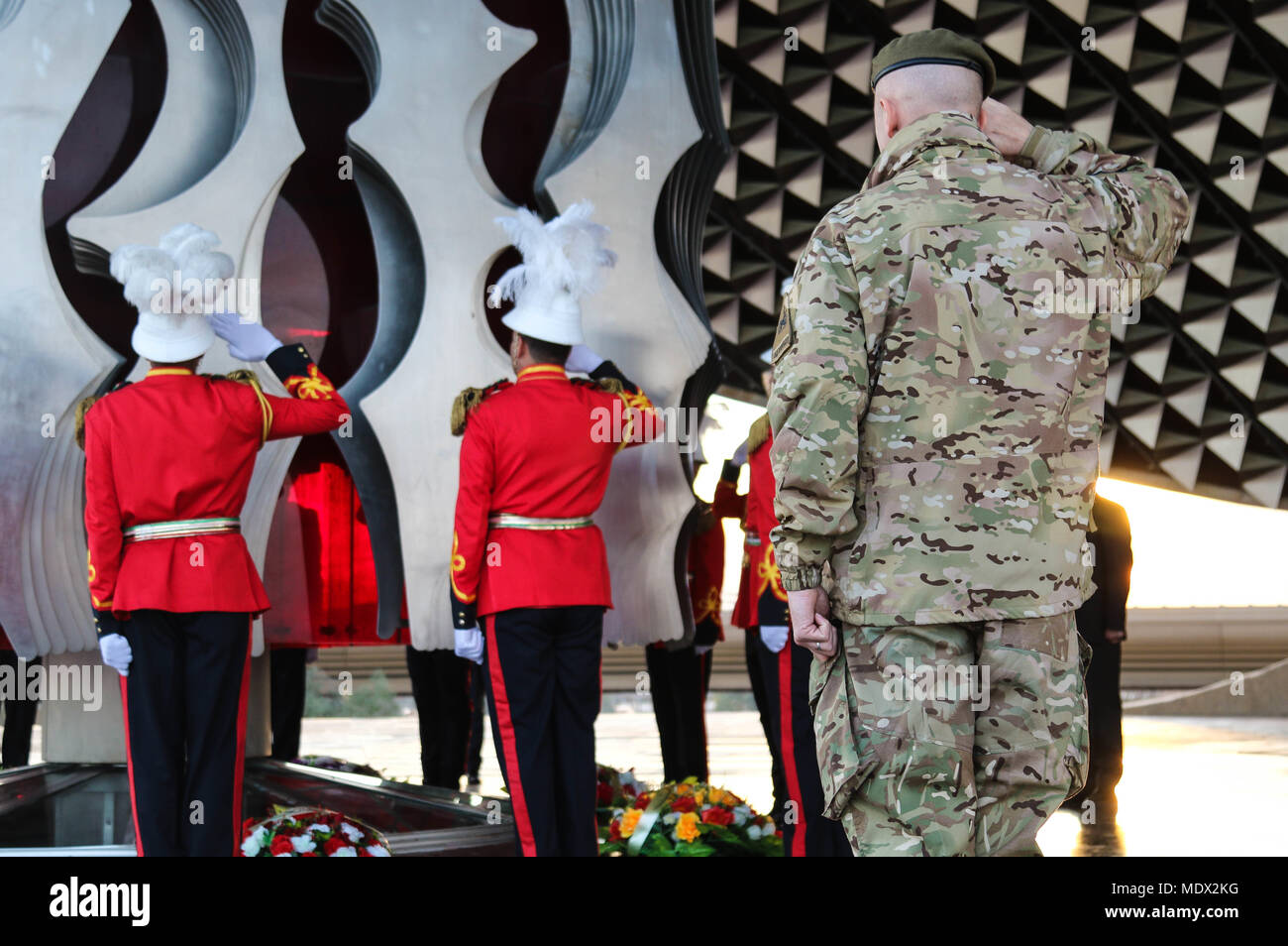 British army Brig. Gen. Frazer M. Lawrence, deputy commanding general ...
