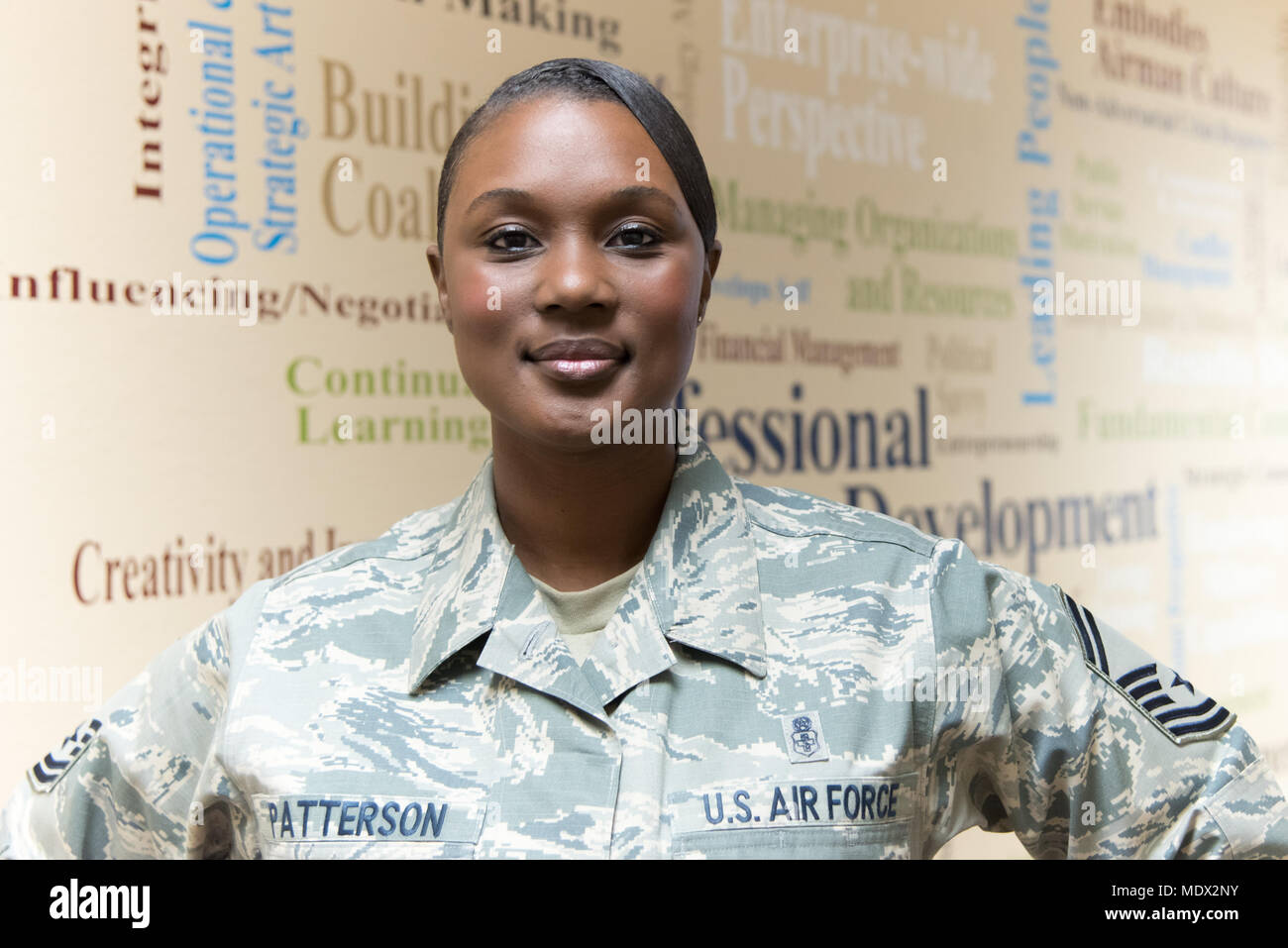 Senior Master Sgt. Tiffanny Patterson, Keesler career assistance ...