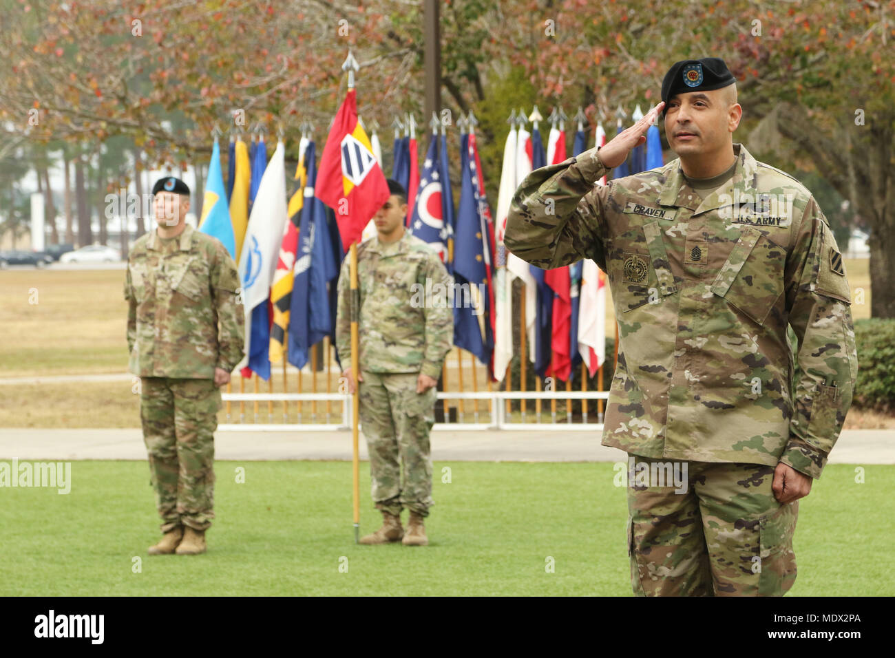 Command Sgt. Maj. Robert T. Craven, command sergeant major of 3rd ...