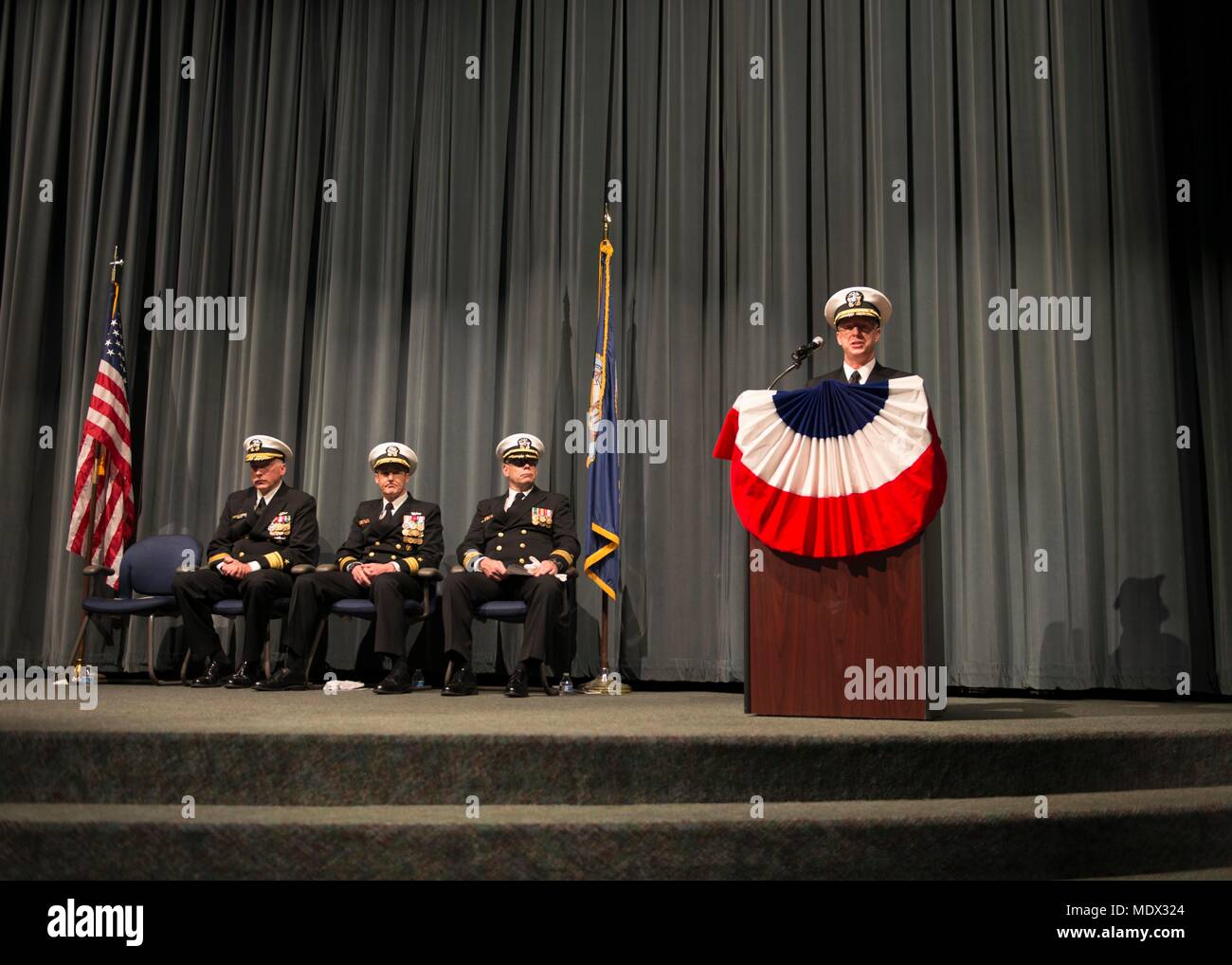 KEYPORT, Wash. (Dec. 15, 2017) Rear Adm. Daryl Caudle, commander ...
