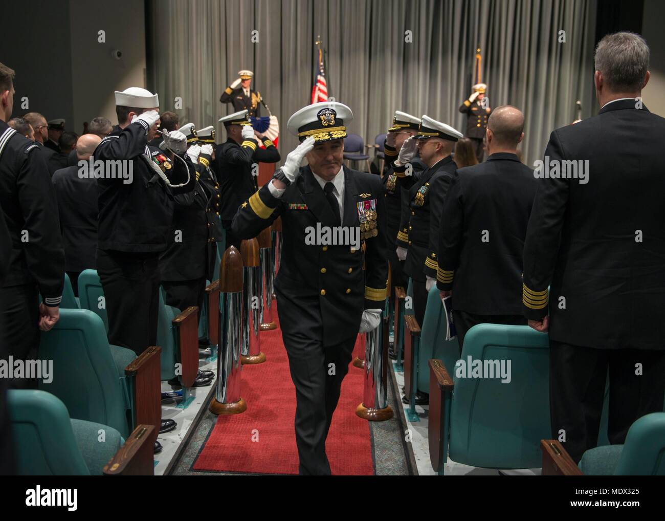 KEYPORT, Wash. (Dec. 15, 2017) Rear Adm. Blake Converse, from ...