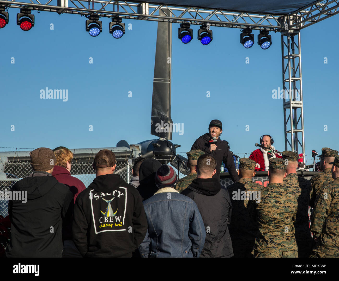 San Diego’s Rock 105.3 radio station hosted a live broadcast featuring ...