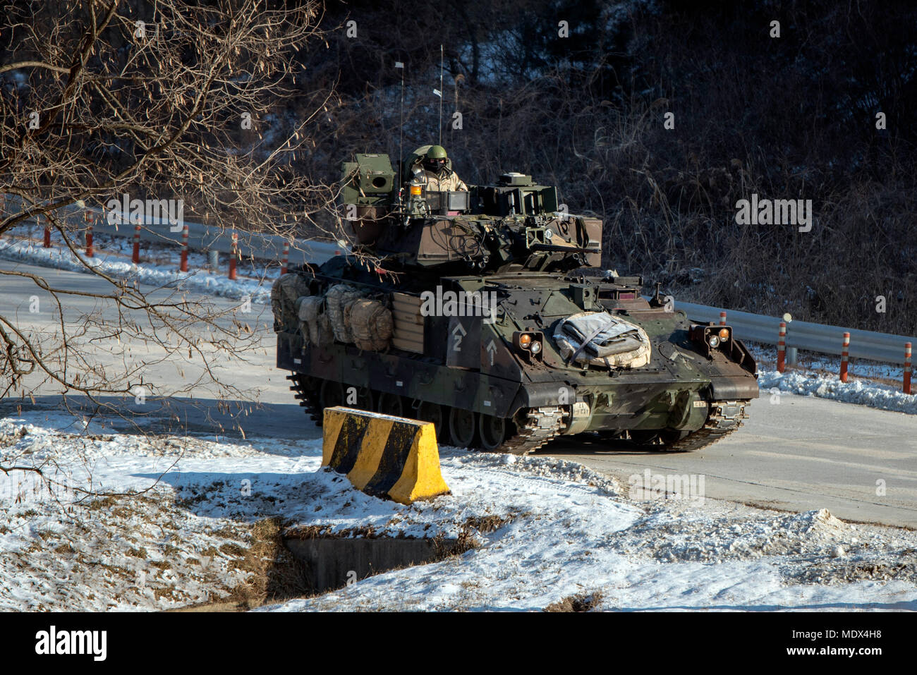 RODRIGUEZ LIVE FIRE COMPLEX, Republic of Korea – A M3A2 Bradley ...