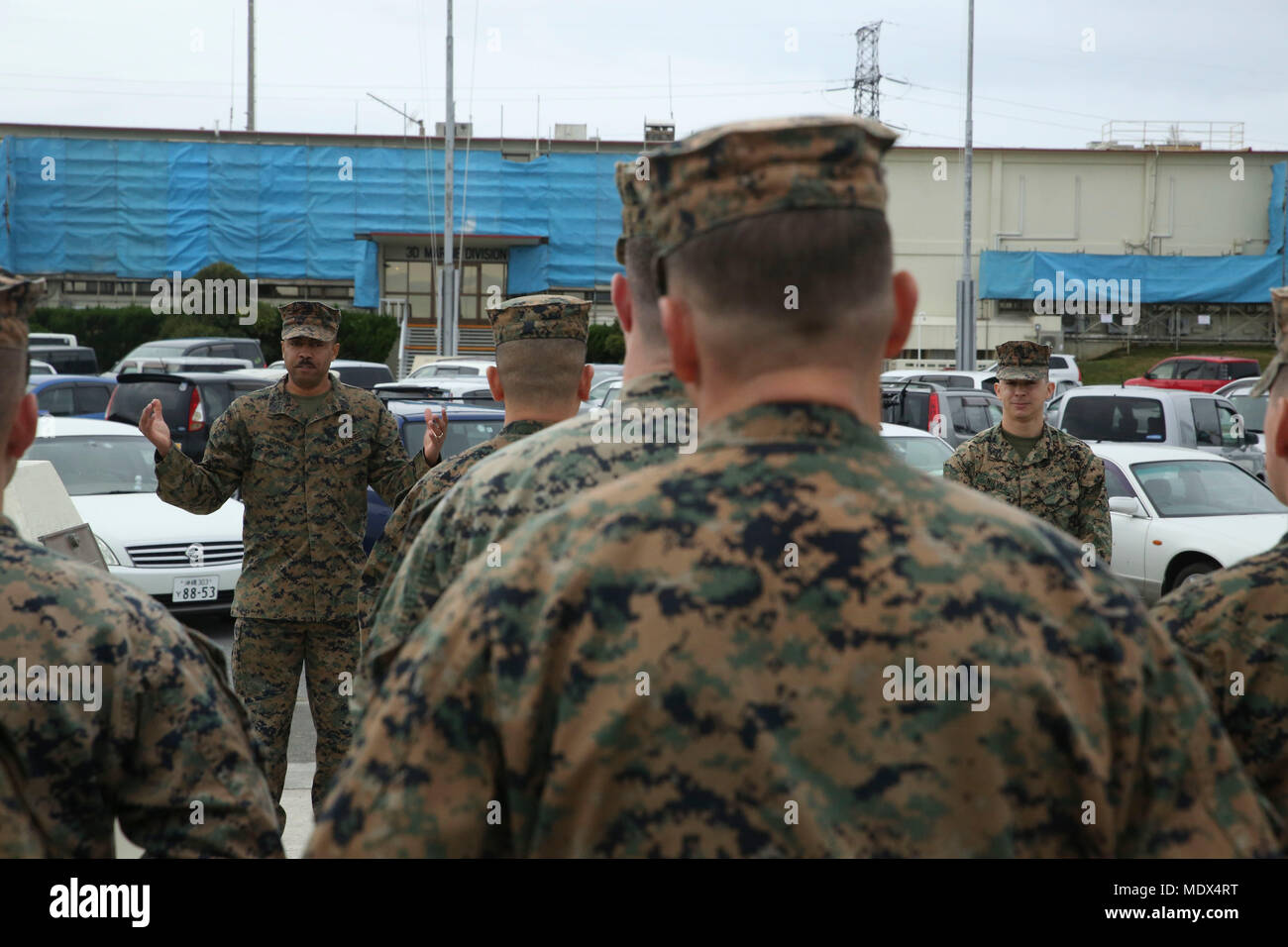 Master Gunnery Sergeant Craig Johnson, Intelligence Chief, 3D Marine ...