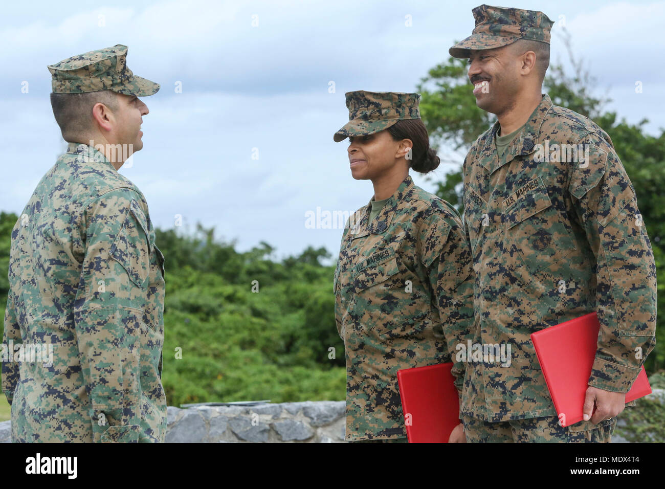 Master Gunnery Sergeant Craig Johnson, Intelligence Chief, 3D Marine ...