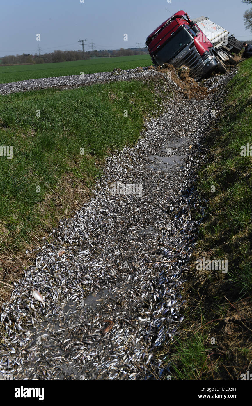 Tipped over truck hi-res stock photography and images - Alamy