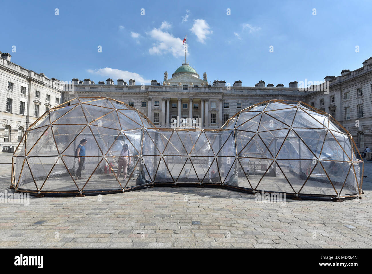 Installation of pollution pods hi-res stock photography and images - Alamy
